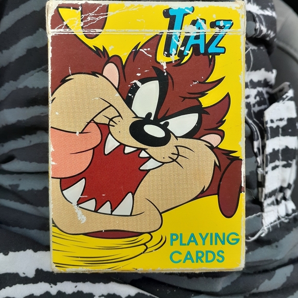 Toys | Vintage 1996 Taz Playing Cards | Poshmark